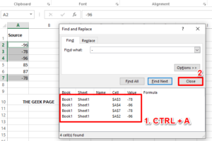 How to Remove Negative Sign from Numbers in MS Excel