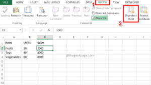 How to Prevent Other Users From Editing Specific Cells in Microsoft Excel