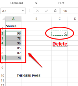 How to Remove Negative Sign from Numbers in MS Excel