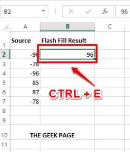 How to Remove Negative Sign from Numbers in MS Excel