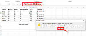 How to Hide Formulas and Display Only their Values in Microsoft Excel