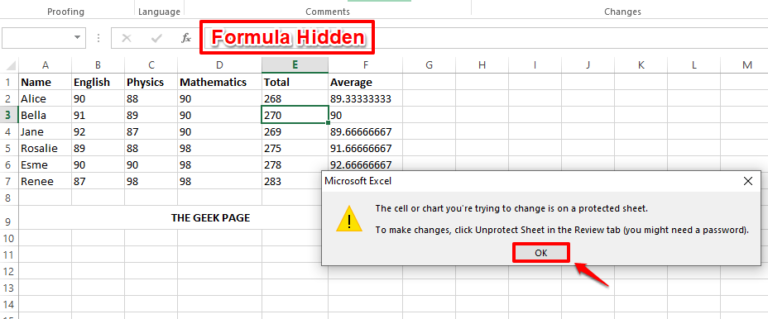 How to Hide Formulas and Display Only their Values in Microsoft Excel
