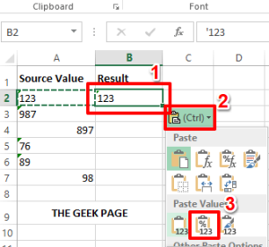 How to Quickly Remove Leading Apostrophe from Numbers in MS Excel
