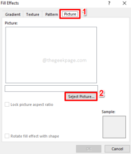 How to Insert Picture Inside Comment Box in Microsoft Excel