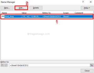 How to Print Only a Specific Part of your Excel Document