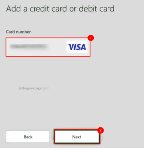 How to add Credit Card to Xbox Account
