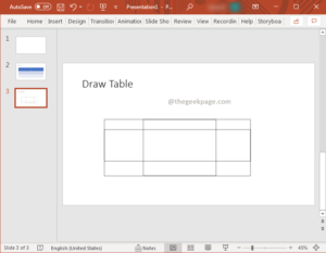 How to Insert Table in a Powerpoint Presentation