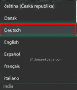 How to change language in Xbox Series X / S