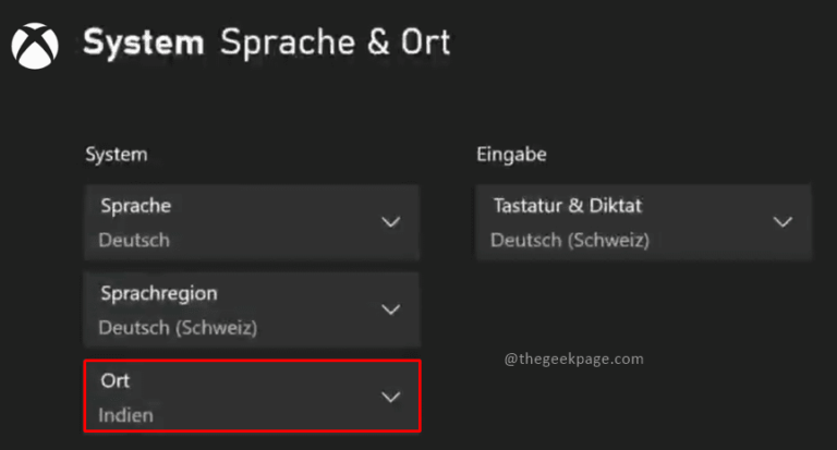 How to change language in Xbox Series X / S