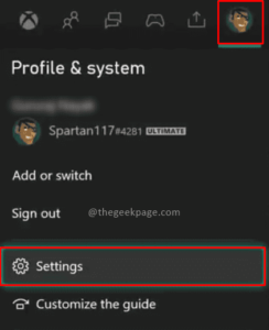 How to change language in Xbox Series X / S