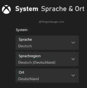 How to change language in Xbox Series X / S