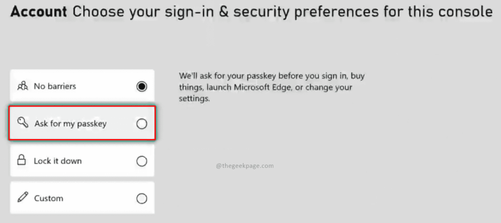 How to PROTECT Xbox Series X / S by setting passkeys