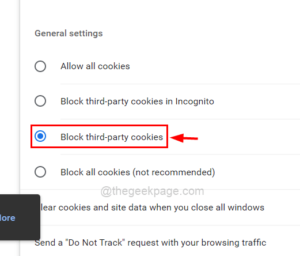 How to Enable or Disable Third-Party Cookies in Google Chrome