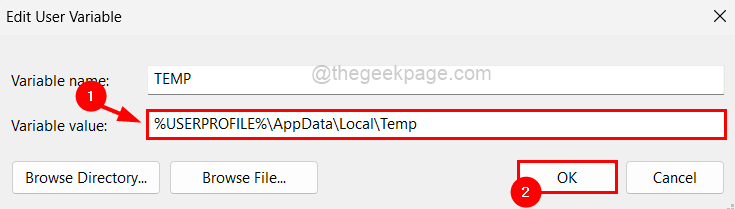 Internal Error Cannot Create Temporary Directory Solved