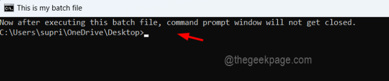 How To Stop Command Prompt From Closing After Executing A Batch File In Windows 1110 8986