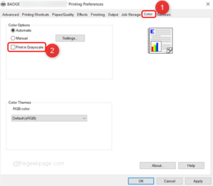 Cannot Get A Color Print From Printer On Windows 10 Fix