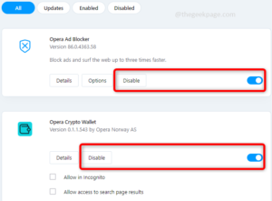 How To Fix Opera Browser Crashing frequently issue