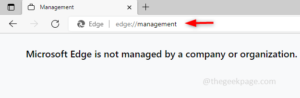 Fix: Your Browser Is Managed By Your Organisation Message In Edge Browser