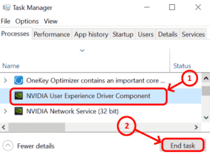 NVIDIA control panel not opening issue Fix