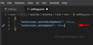How To Enable / Disable VS Code Auto Updates