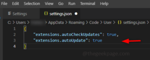 How To Enable / Disable VS Code Auto Updates
