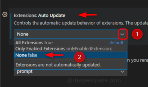 How To Enable / Disable VS Code Auto Updates
