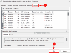 How to View and Clear Tasks History in Task Scheduler in Windows 11 / 10