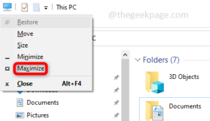 Cannot Maximize Programs From Taskbar In Windows 10 / 11 Fix