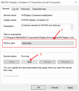 NVIDIA control panel not opening issue Fix