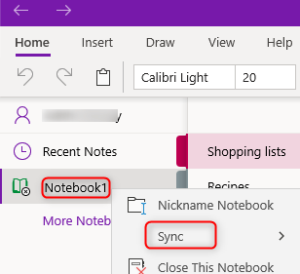 OneNote Copy Text from Picture Option Missing Fix