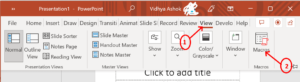 How to Create Macros in Powerpoint step by step