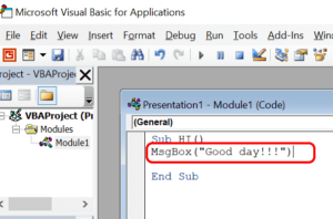 How to Create Macros in Powerpoint step by step