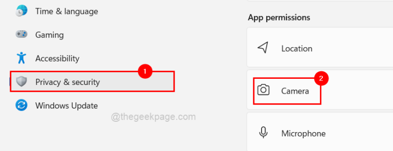 How to Check which App is currently using your Webcam in Windows 11 / 10