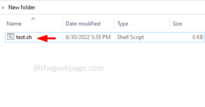 How To Create And Run Shell Script File On Windows 10