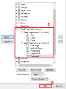 How to Create Your Own Custom Tab in Microsoft Word Ribbon