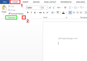 How to Copy and Paste Multiple Items Using Clipboard in MS Word