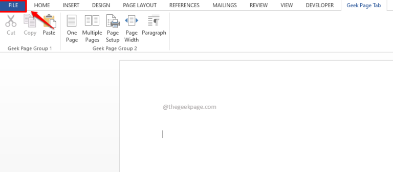 How to Create Your Own Custom Tab in Microsoft Word Ribbon