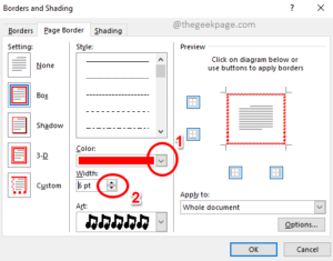 How to Add Art Page Borders in Microsoft Word