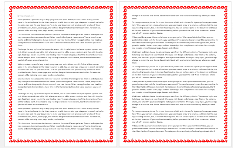 How to Add Art Page Borders in Microsoft Word