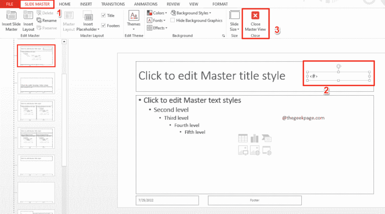 How to Add Slide Numbers Automatically in PowerPoint Presentations