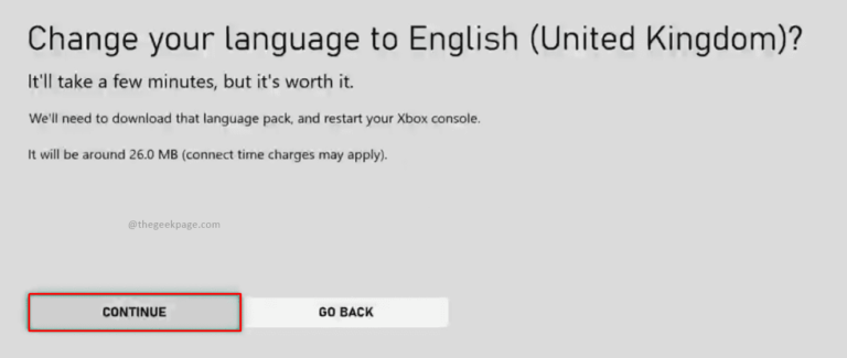How to change store region in Xbox Series X and Series S
