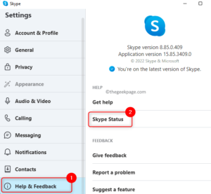 How to Fix Skype messages not sending on Windows 11 / 10