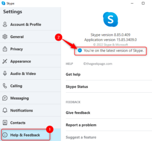 How to Fix Skype messages not sending on Windows 11 / 10