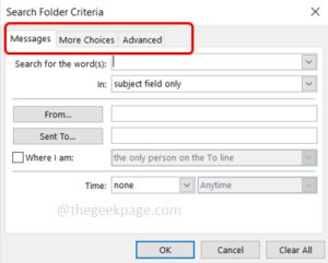 How To Create And Use Search Folders In Microsoft Outlook