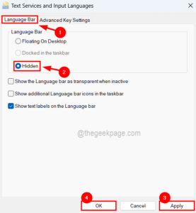 How to Remove Language Switcher from Windows 11 Taskbar