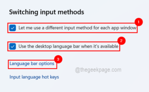 How to Remove Language Switcher from Windows 11 Taskbar