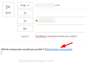 How To Create A Poll In Microsoft Outlook