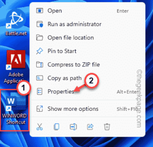 The item that this shortcut refers to has been changed or moved Fix