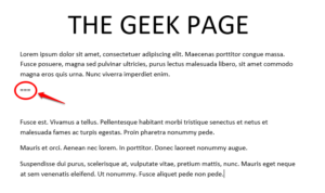 How to Insert Different Types of Line Separators in MS Word Using ...