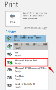 How to Save any MS Outlook Email as PDF